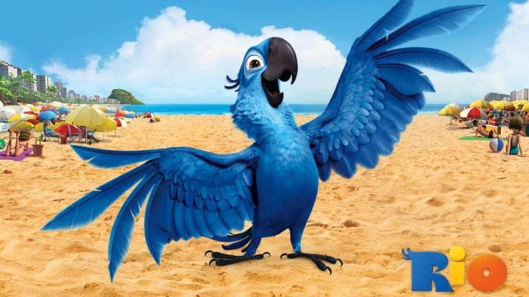 Se extinguió el guacamayo azul, protagonista de la película “Río”
