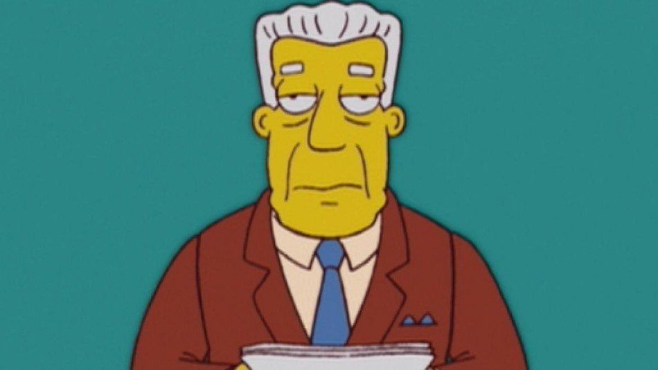Murió el actor que daba vida a Kent Brockman en Los Simpson