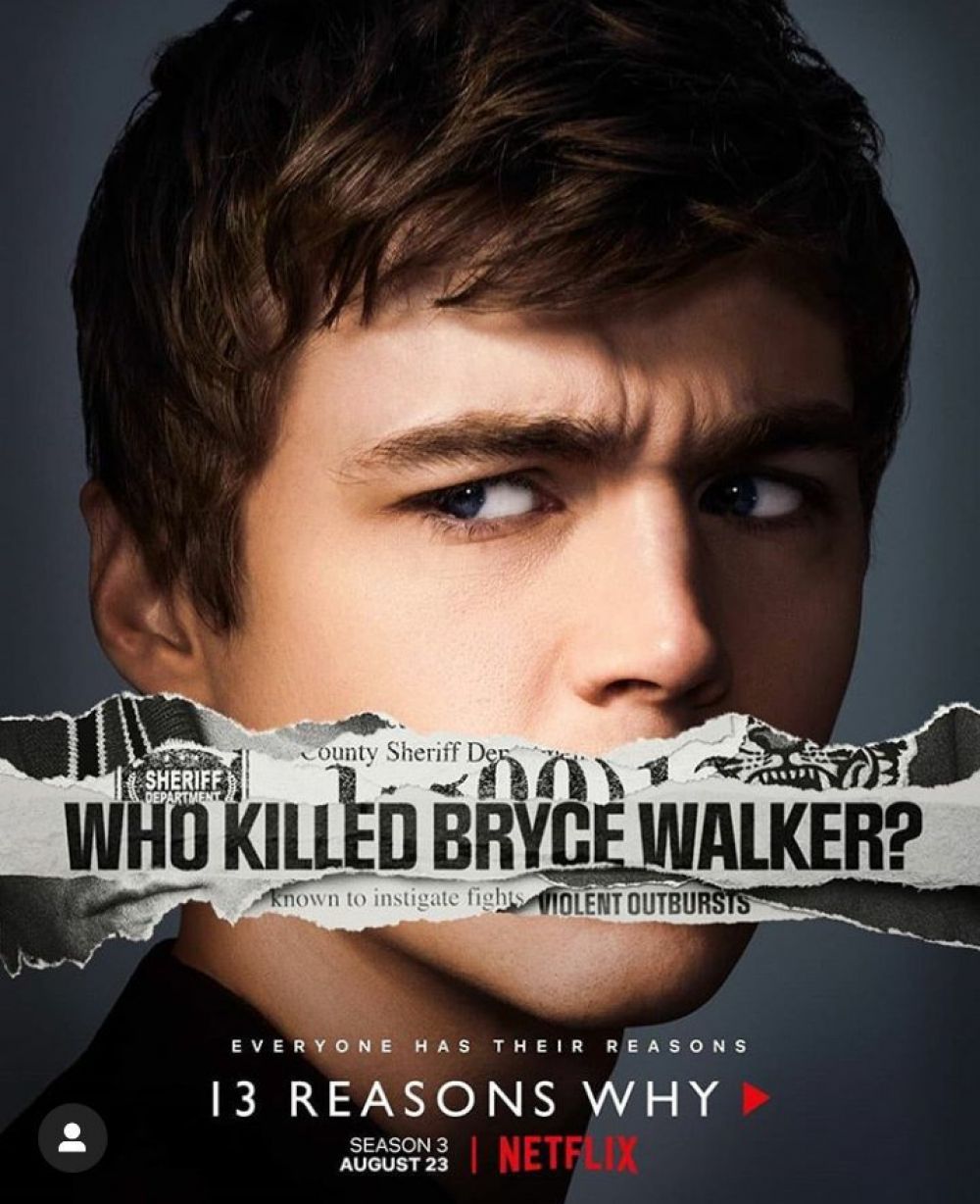 ¿Quién mató a Bryce Walker en “13 Reasons Why” 3?