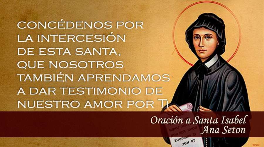 4 de enero: Santa Isabel Ana Bayley Seton