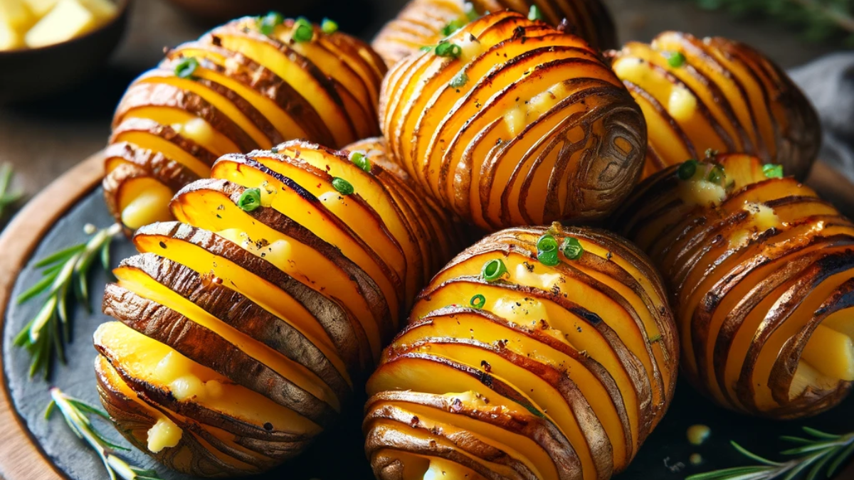 Papas Hasselback: la receta ideal para Año Nuevo