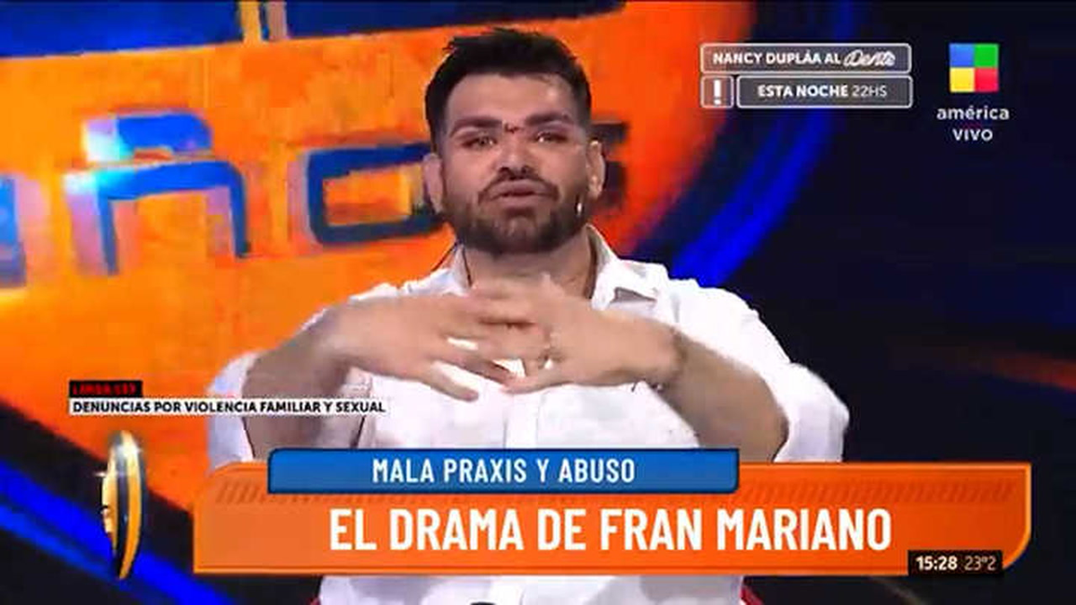 Fran Mariano mostró cómo quedó su cara tras las cirugías con Aníbal ...