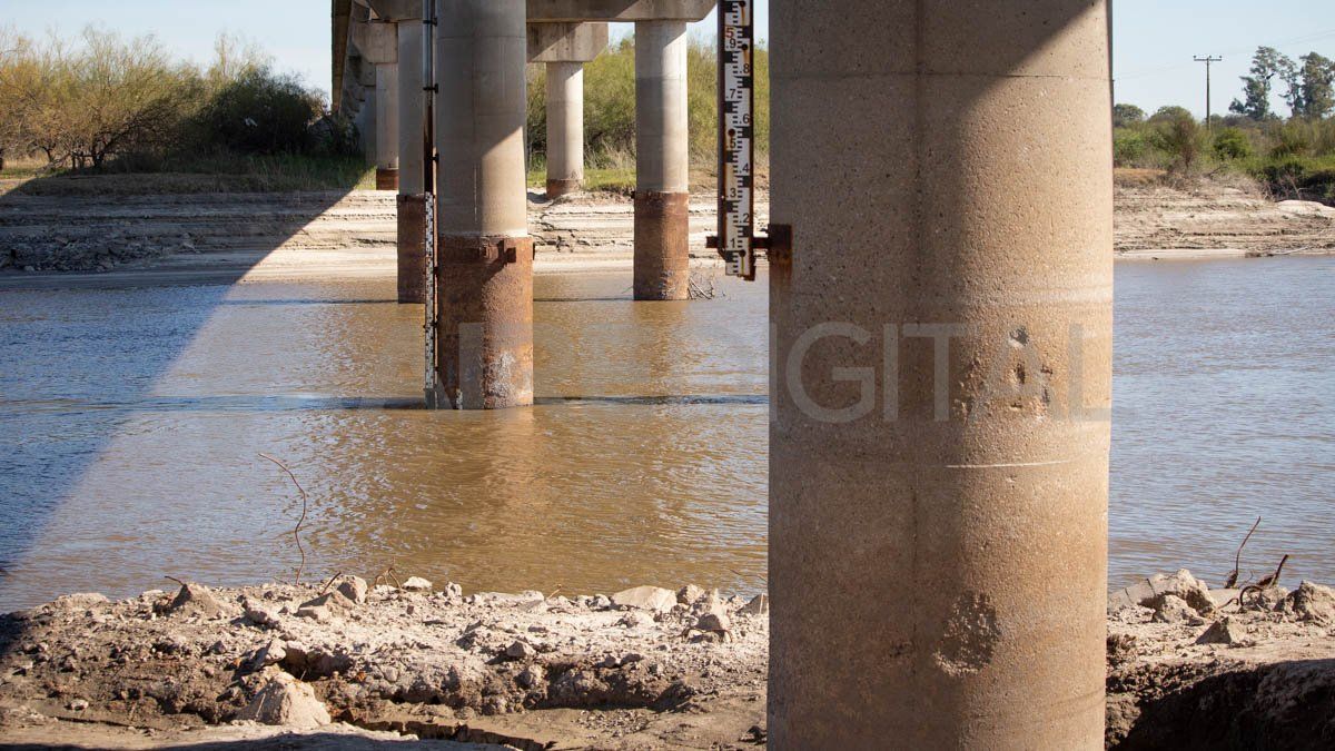 La bajante del Salado: el río que inundó Santa Fe cae a su nivel mínimo ...