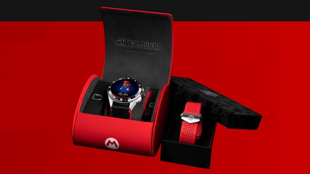El smartwatch de Super Mario creado por Tag Heuer y Nintendo que ...