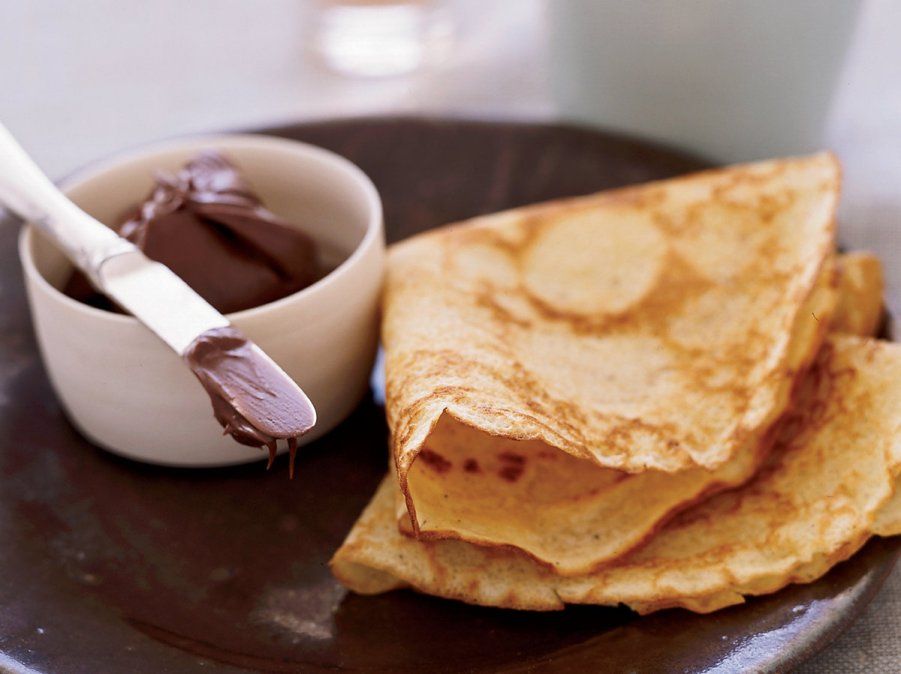 Crepes dulces caseros: la receta listos en 10 minutos