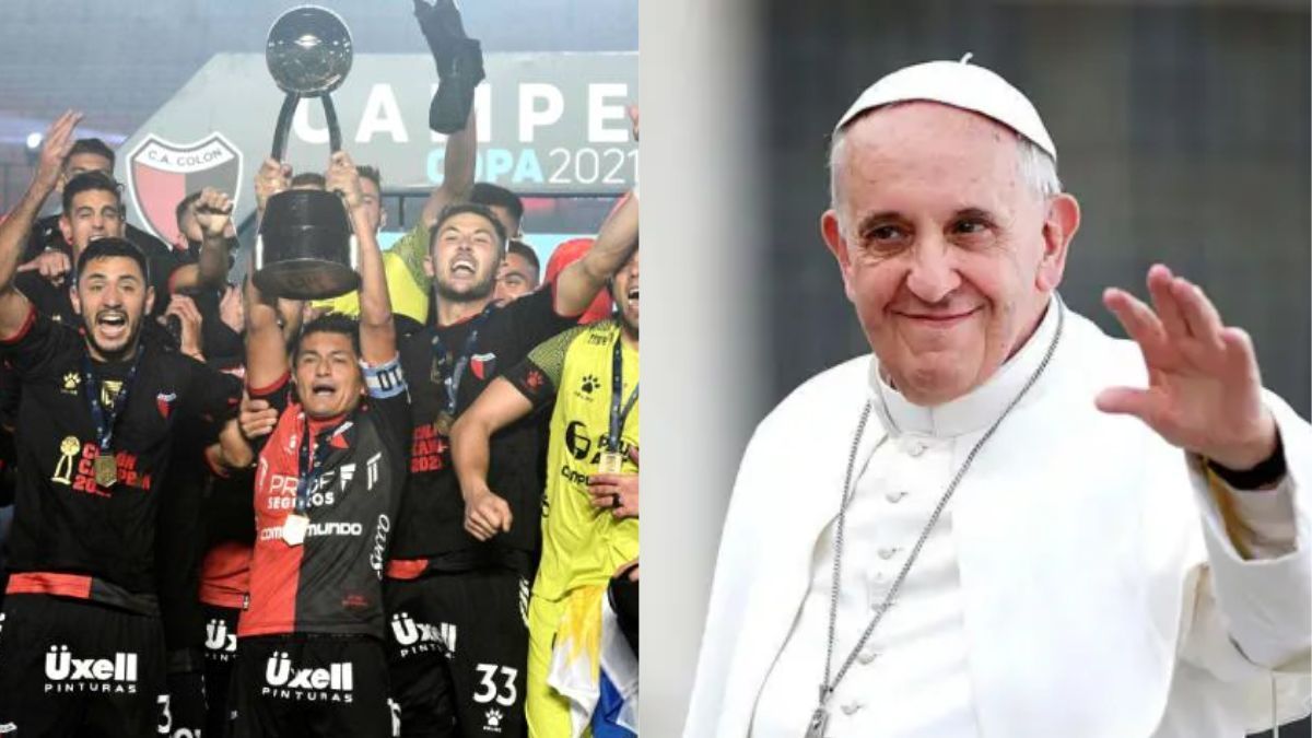 El día que el papa Francisco habló del campeonato de Colón tras ganar ...