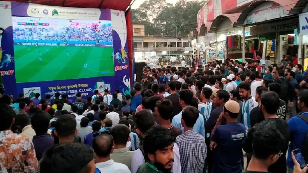 Murió un hincha de la Selección Argentina: le dio un infarto mientras miraba el partido