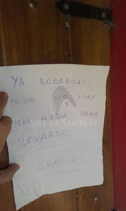 Roban y desvalijan una casa quinta de Sauce Viejo