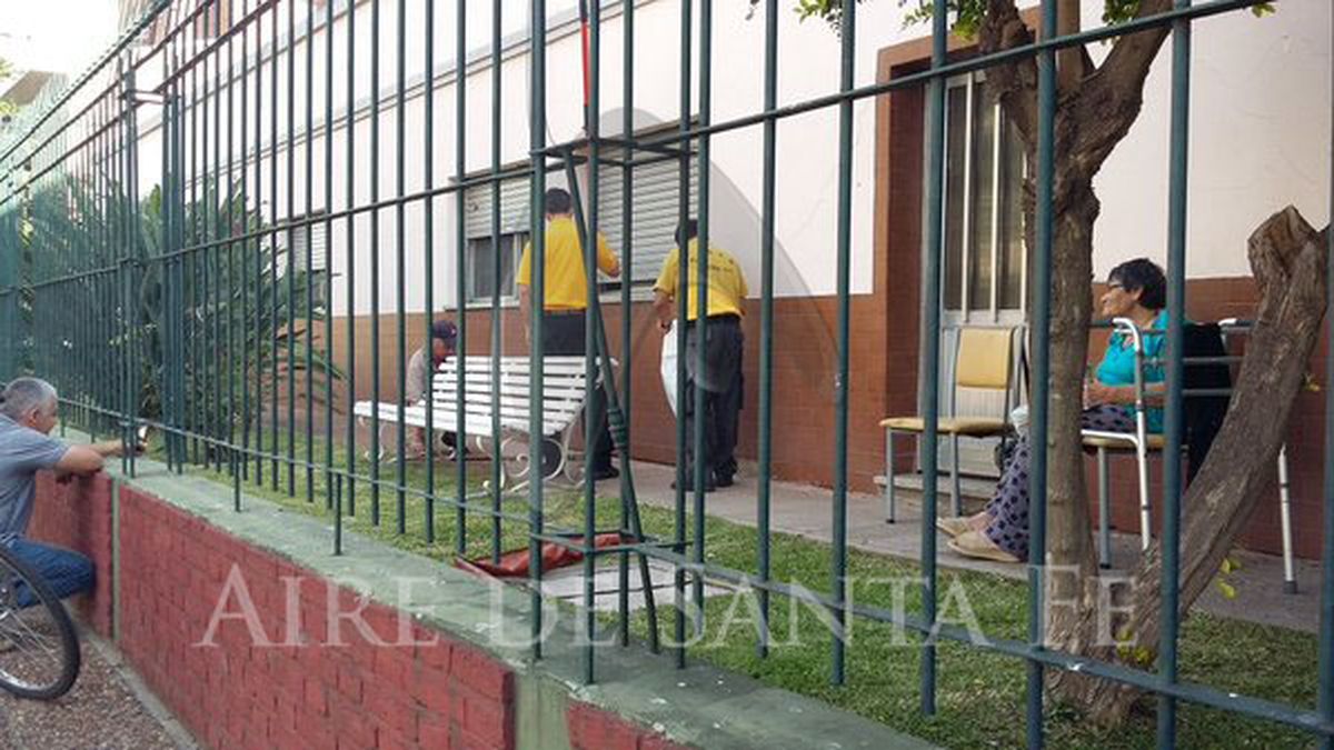 Encontraron un ofidio en el Hogar San Vicente de Paul