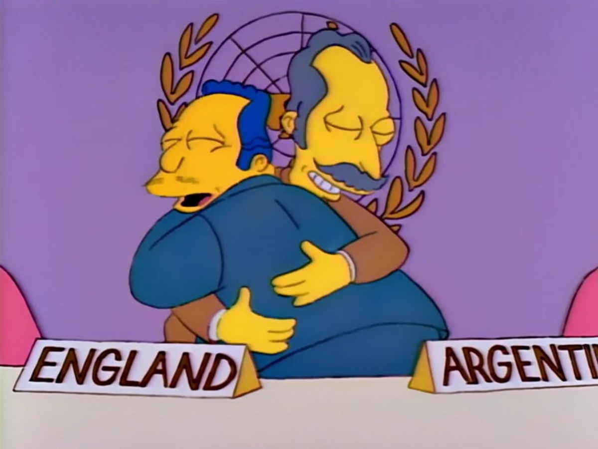 Las referencias a Argentina de Los Simpson