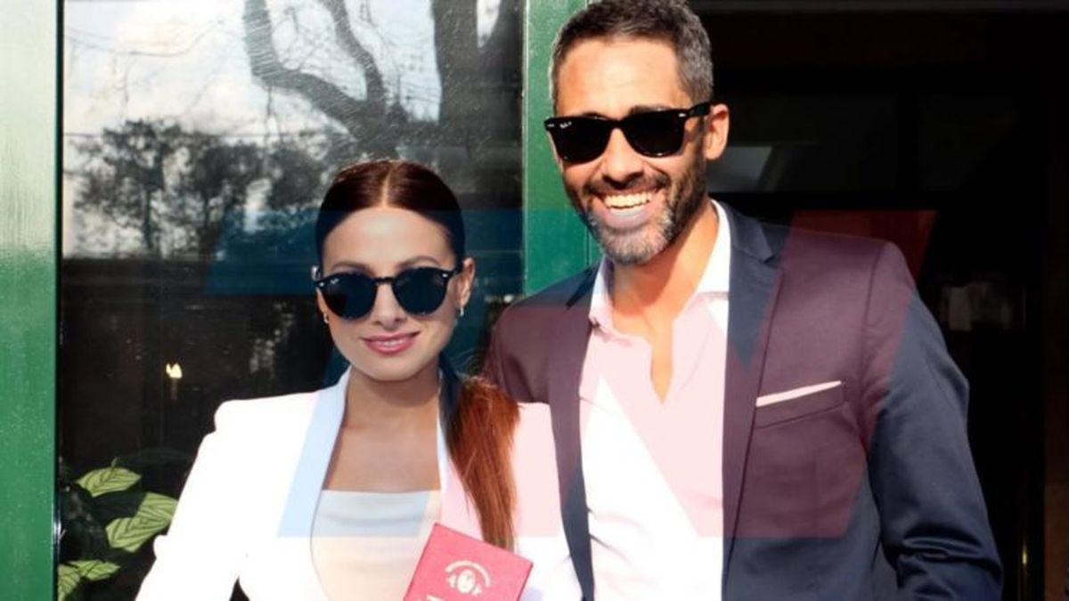 El Pollo Álvarez dio el sí con la cocinera Tefi Russo, tras dos años de ...