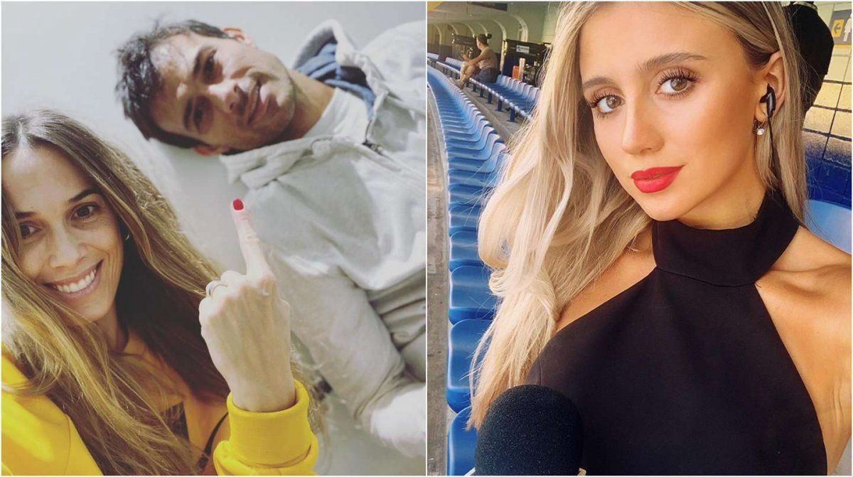 Chechu Bonelli y Morena Beltrán se cruzaron tras la actuación de Darío ...