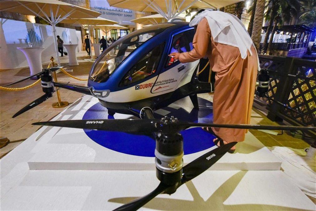 Dron de pasajeros: el primer taxi volador del mundo