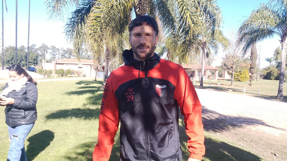 Gonzalo Soto habló como nuevo jugador de Colón y fue claro sobre el objetivo: "Representamos a ...