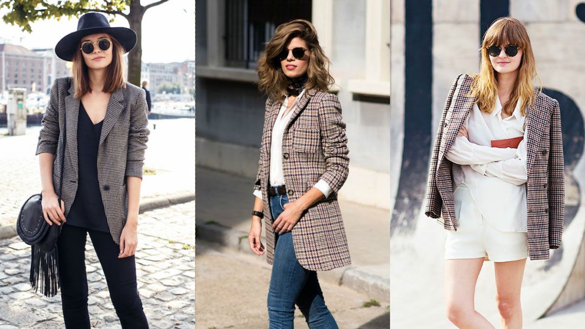 Cómo reutilizar un blazer vintage