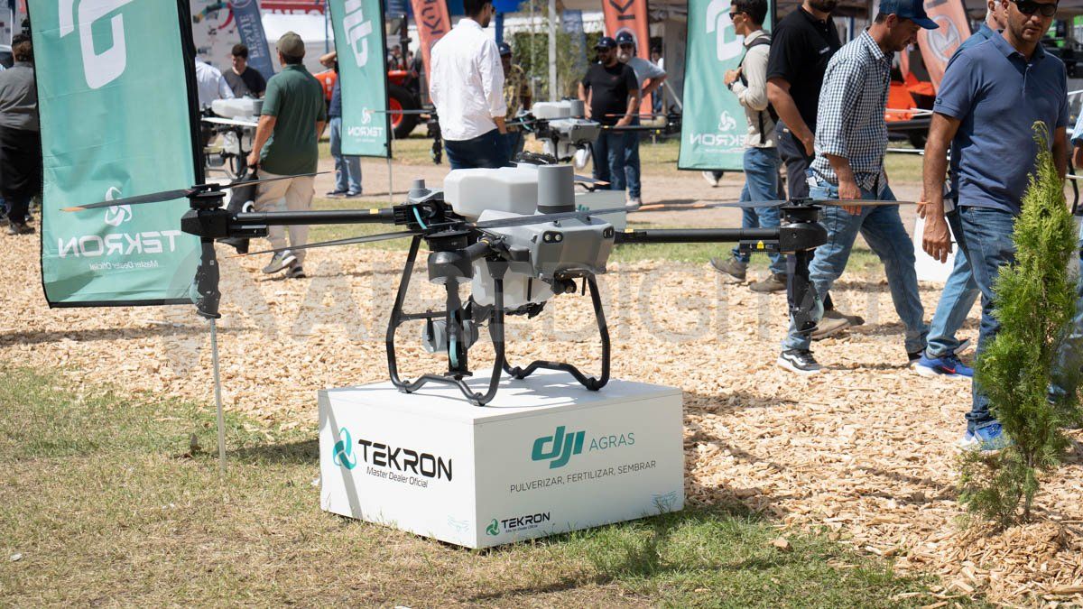 Tekron asombró con sus drones en la Expoagro 2025: tecnología ...