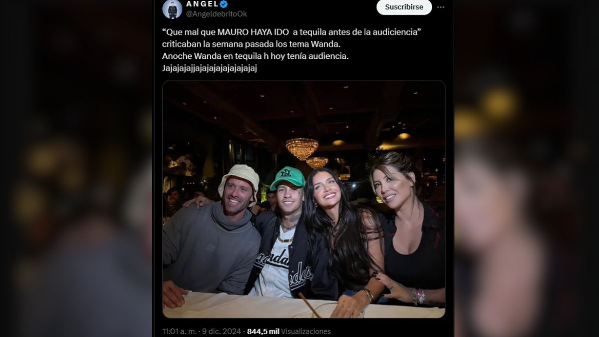 Wanda Nara y Ángel de Brito se dijeron bárbaridades por redes sociales ...