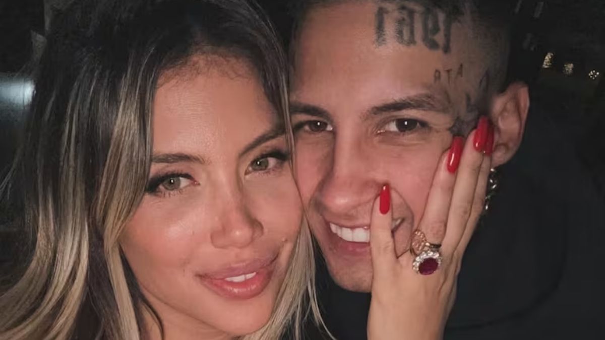 El romántico posteo que Wanda Nara le dedico a L-Gante