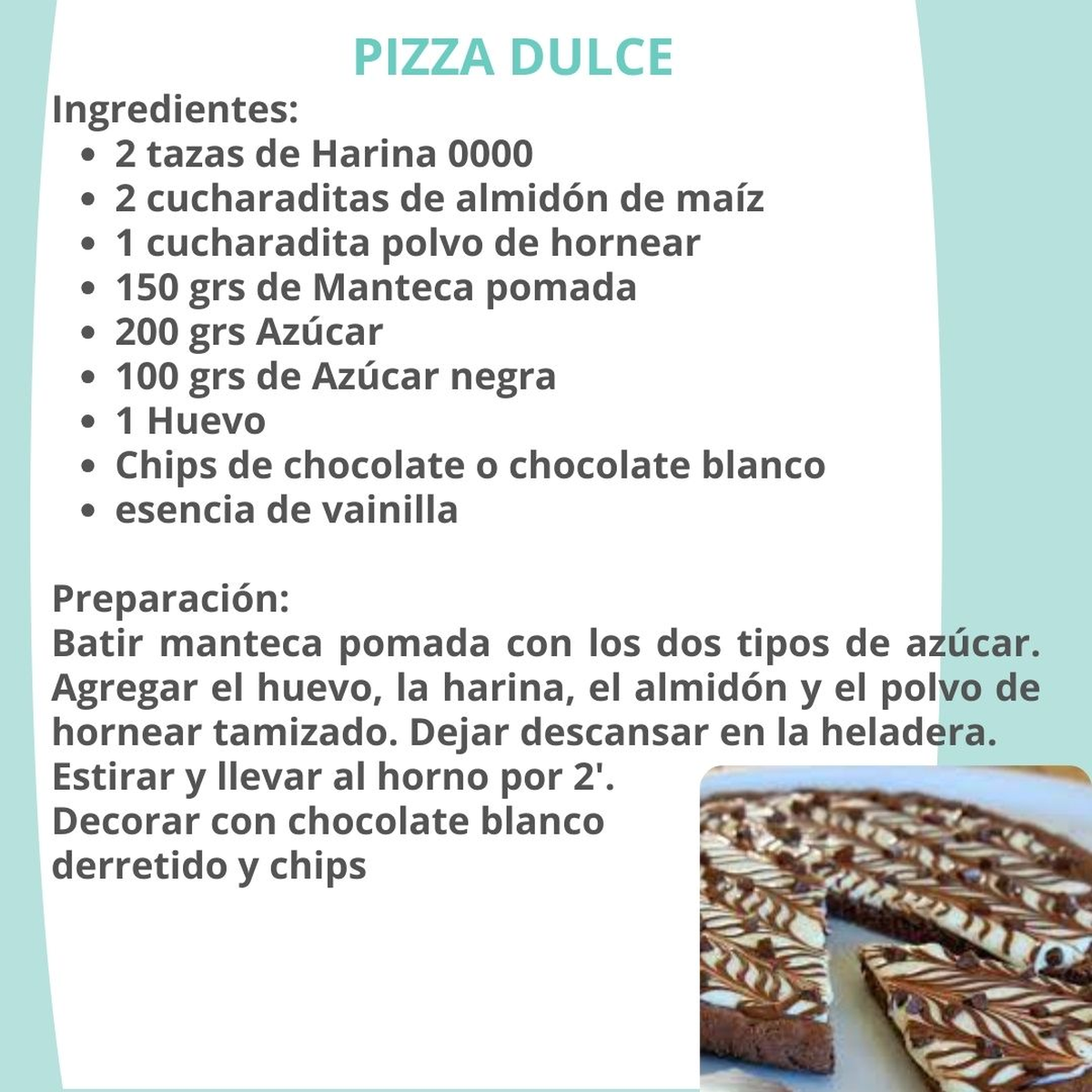 Pizza dulce: la receta perfecta para hacer en casa y sorprender con un ...