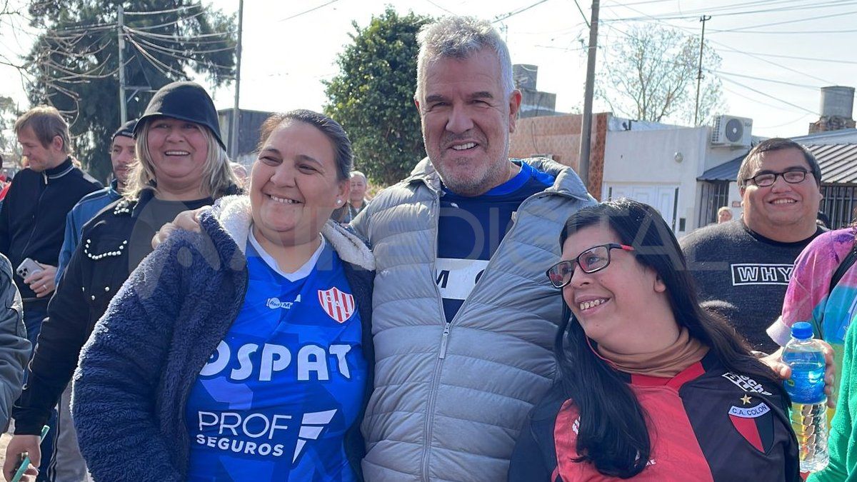 Con el apoyo de Dady Brieva, Ingaramo recorrió el corazón de barrio ...