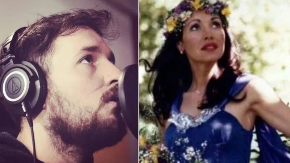 Apareció por primera vez en televisión Chio, el hijo de Gilda