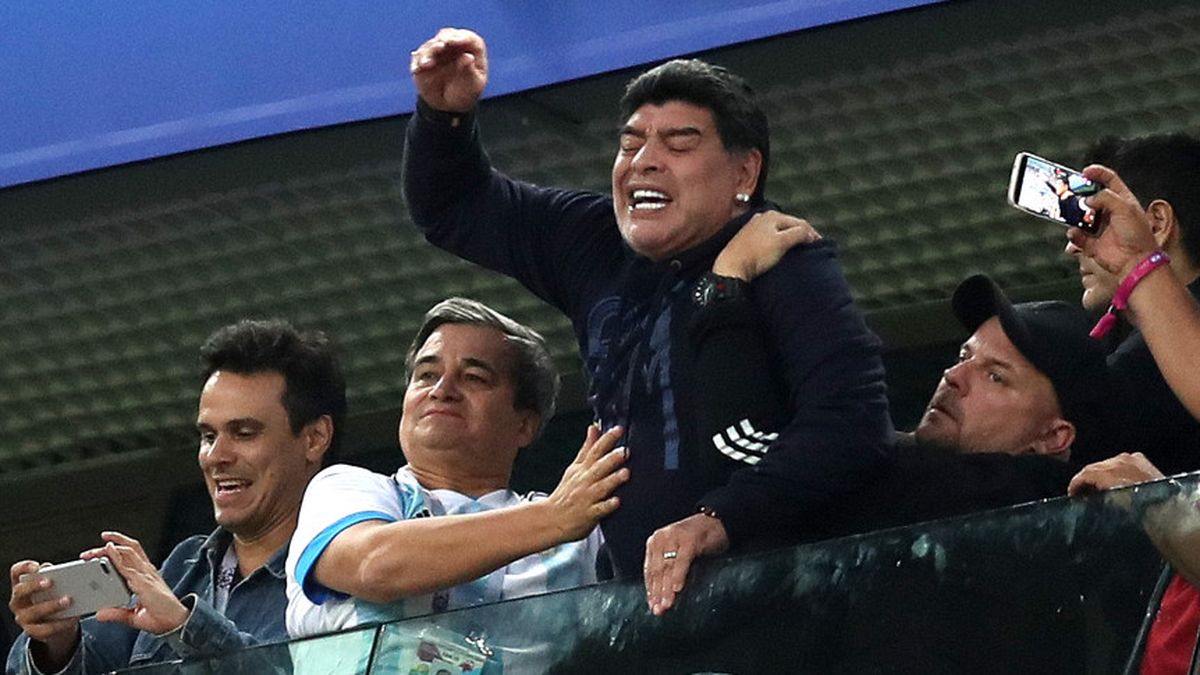 “Ver así a Maradona es triste para este Mundial”