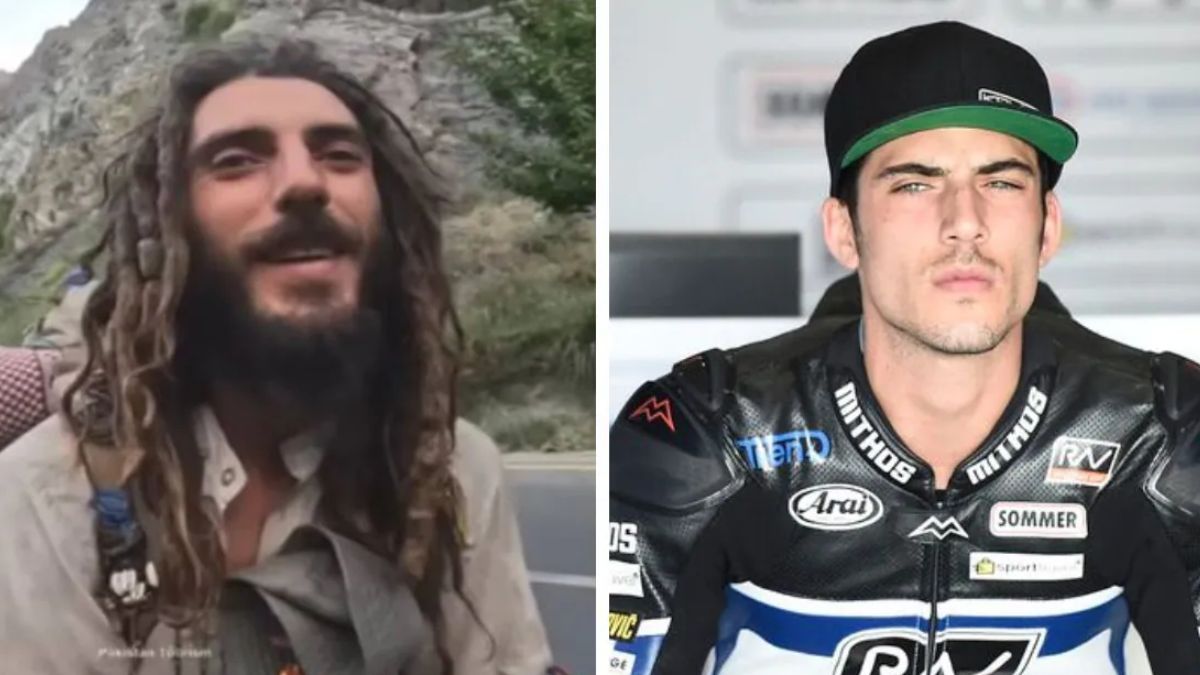 Compitió en motociclismo, fue modelo y ahora camina descalzo por el ...