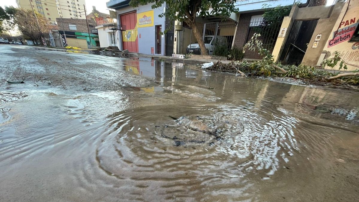 Barrio Roma: hace más de una semana que hay un caño roto con ...