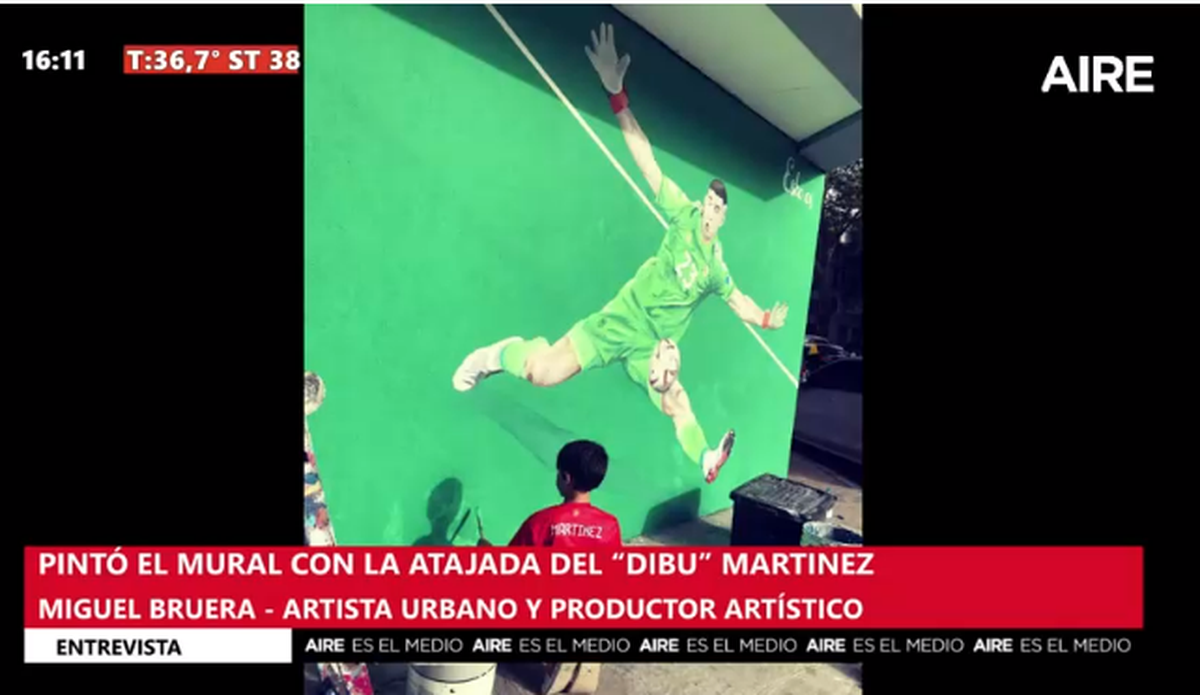 La atajada épica de Emiliano Dibu Martínez y la historia del mural de Palermo que inmortalizó el ...