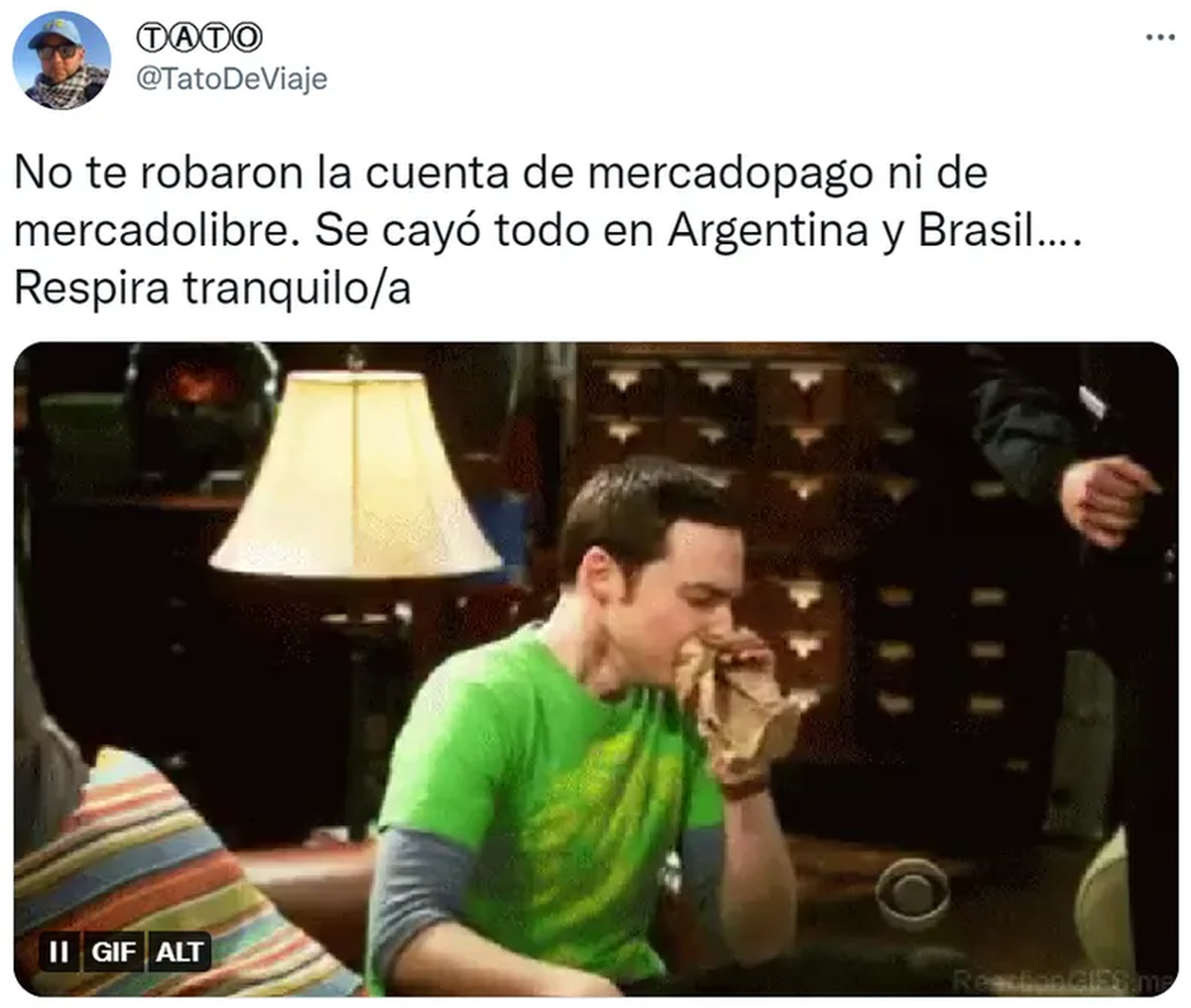 Mercado Pago se cayó a nivel global y los usuarios respondieron con memes