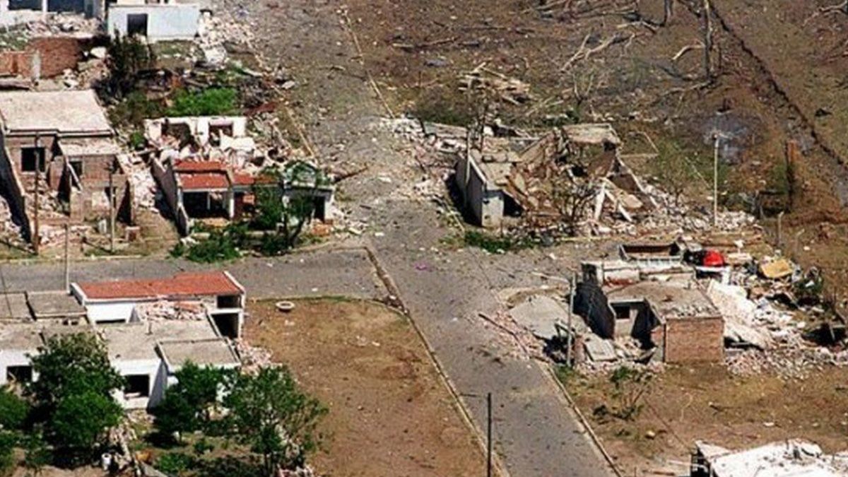 Río Tercero: se cumplen 29 años de la explosión de la fábrica de armas