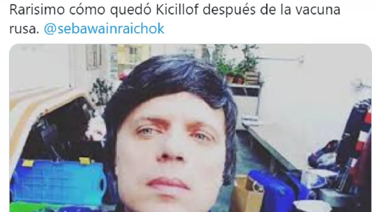 Los memes de Axel Kicillof y la Sputnik V