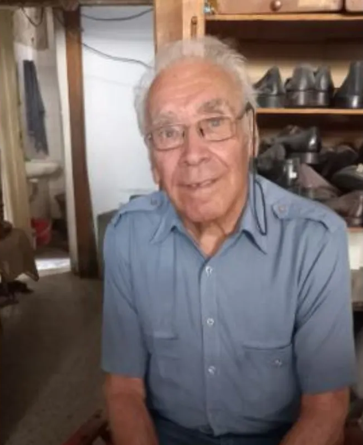 Un hombre de 82 años miró el partido de la Selección frente a una ...