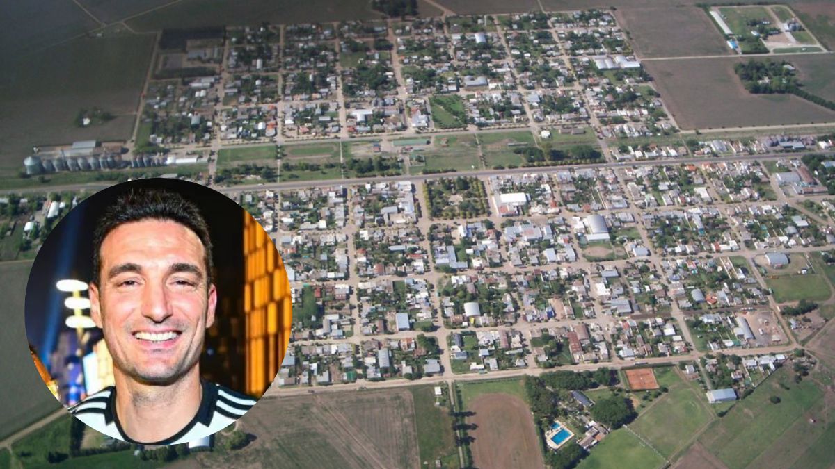 Así es Pujato, el pueblo donde está la casa natal de Lionel Scaloni