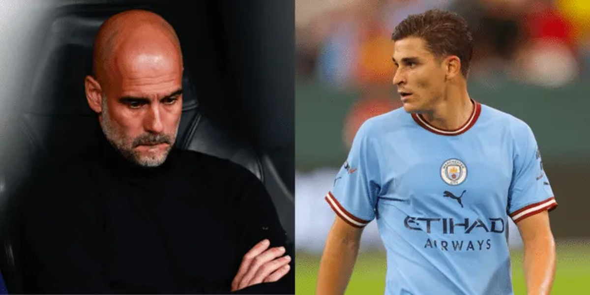 La polémica decisión que tomó Guardiola con Julián Álvarez en la ...