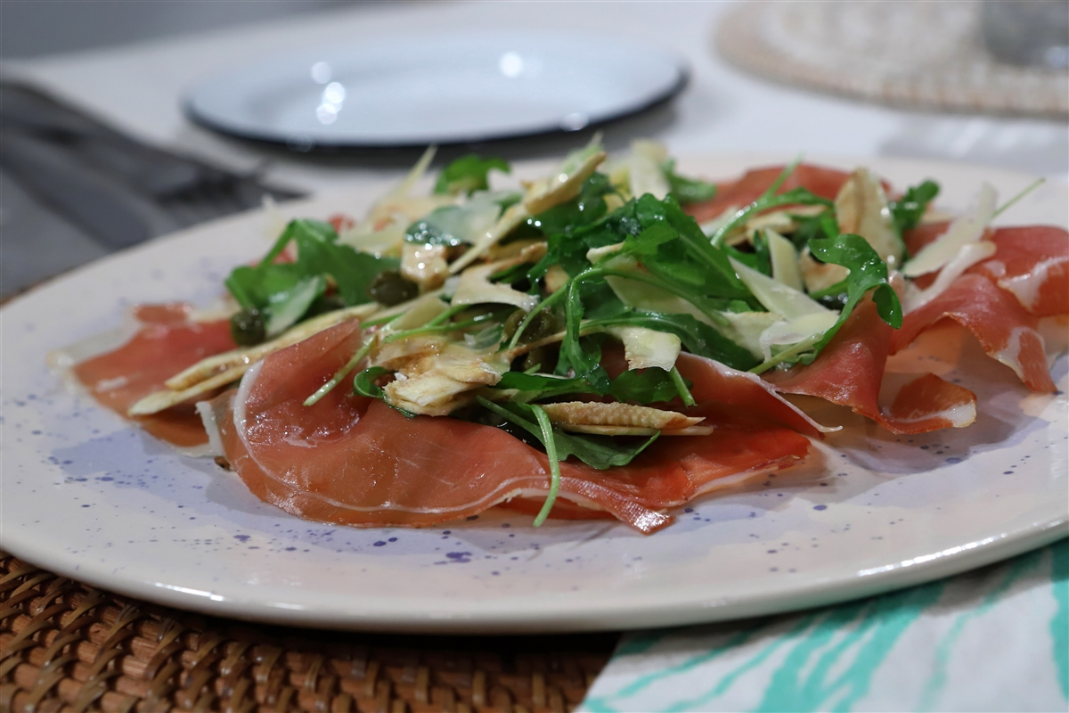 Cómo hacer Carpaccio de lomo, el plato que hizo Agustín en MasterChef