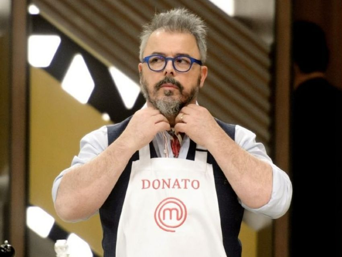 Donato de Santis no pudo aguantar el llanto y se quebró en MasterChef