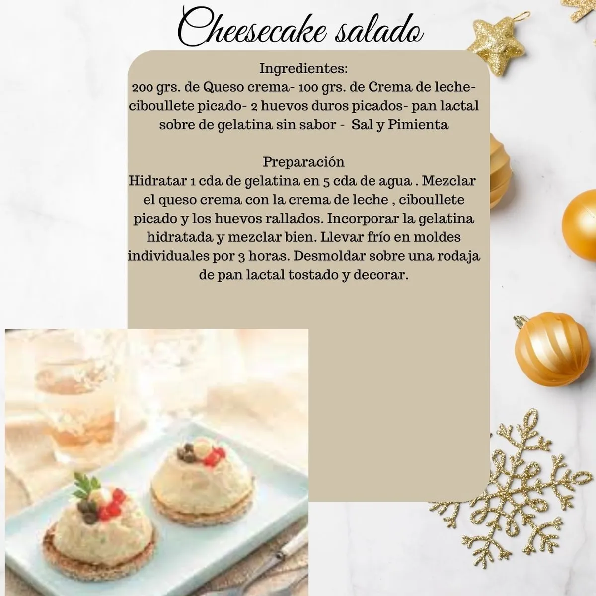 Cómo hacer cheesecake salado: la receta sencilla y rápida