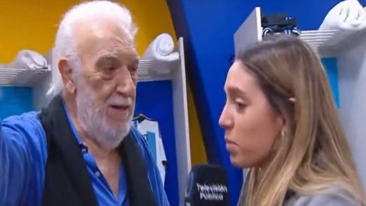 VIDEO: Coco Basile echó del vestuario de Boca a la periodista Sofi Martínez