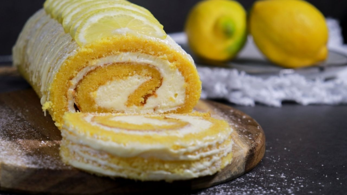 Pionono relleno de limón en 4 simples pasos: la receta infalible para ...