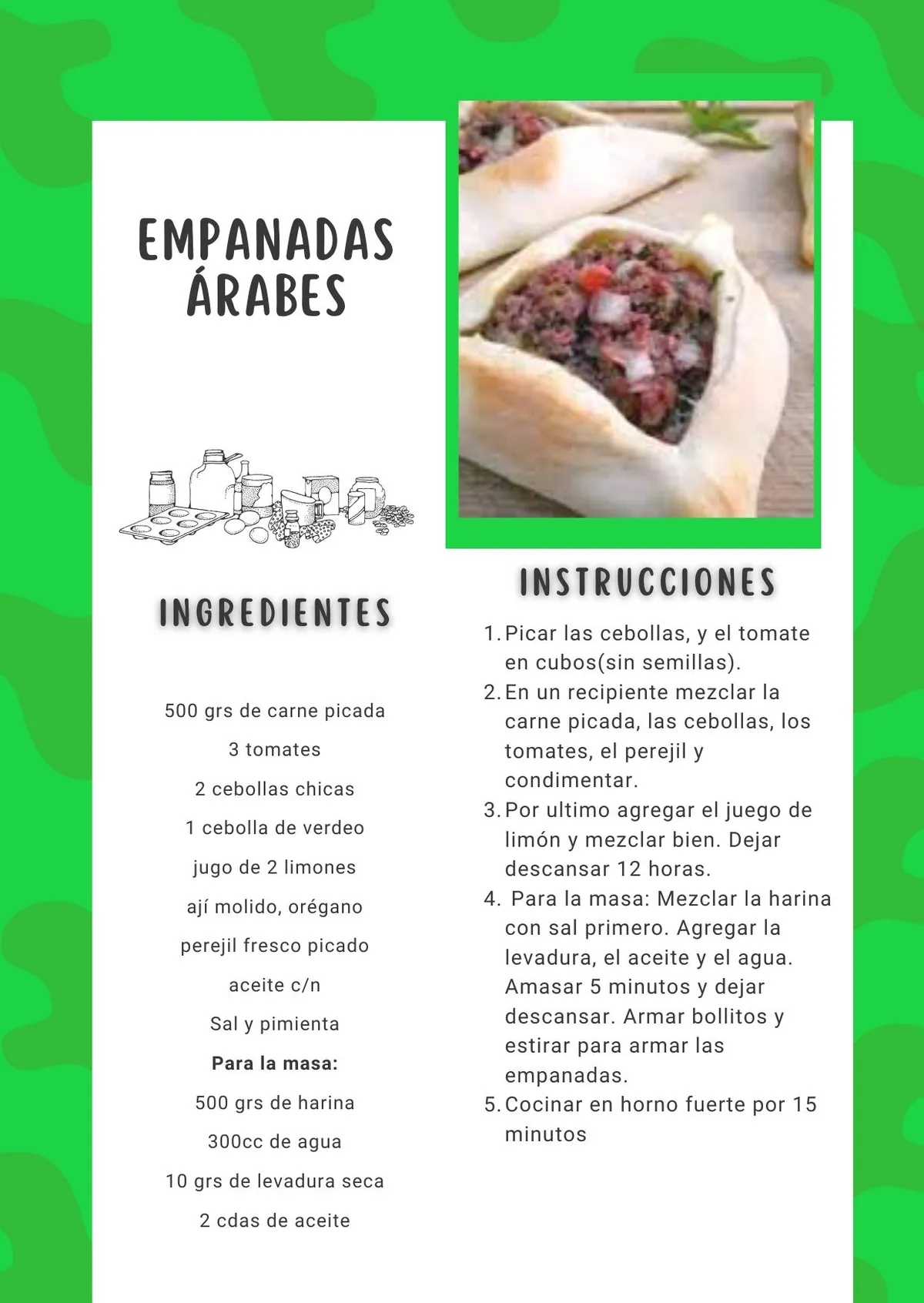 La receta fácil y económica para hacer empanadas árabes
