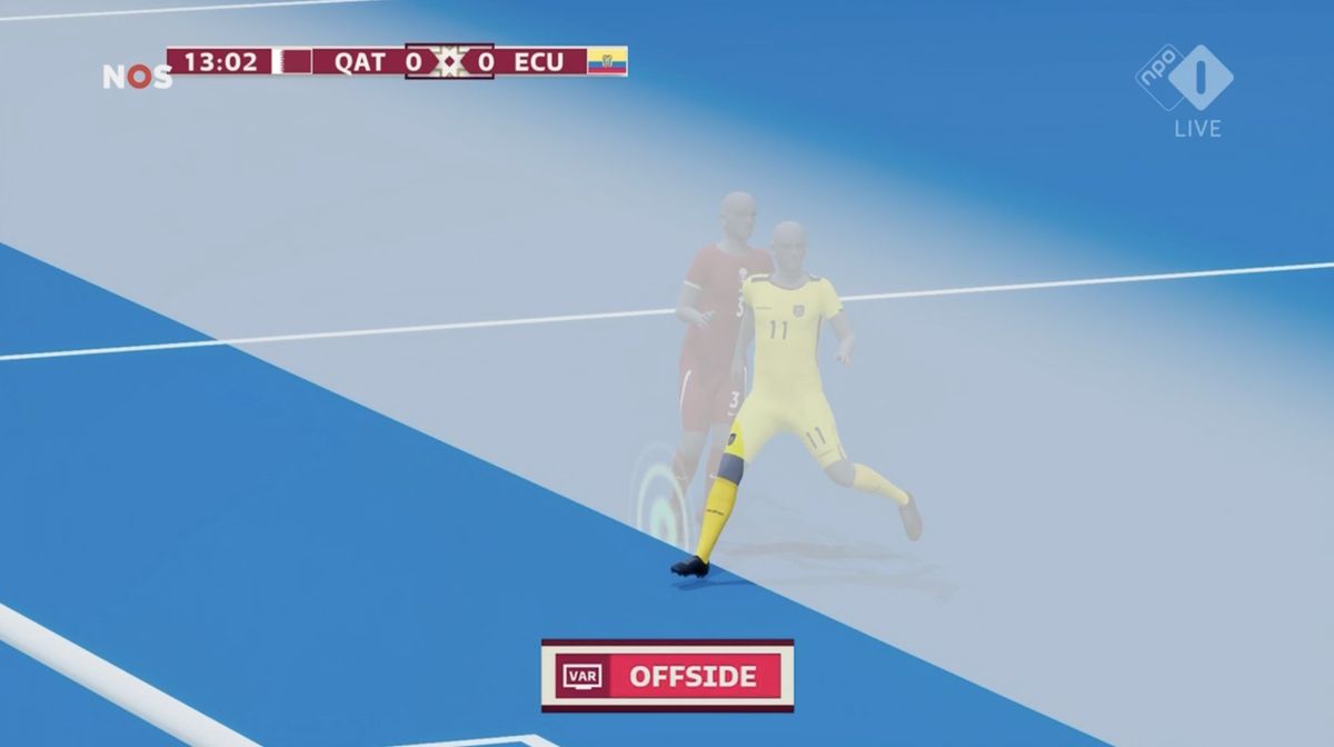 Cómo funciona el sistema semiautomático para detectar offsides en el Mundial Qatar 2022