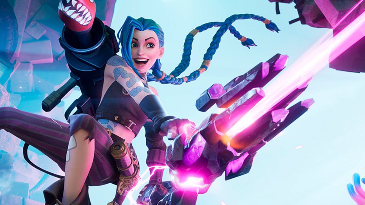 Jinx, la campeona de League of Legends, se suma a Fortnite