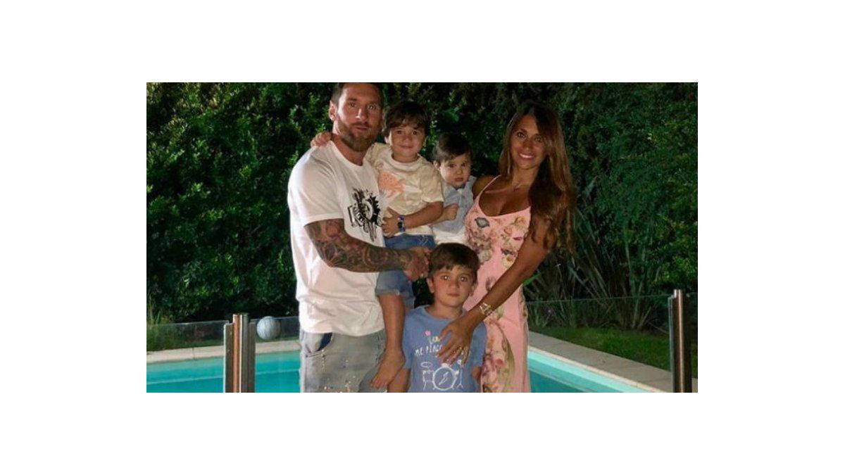 ¡Familia feliz! La increíble foto que publicó Antonella Roccuzzo desde ...