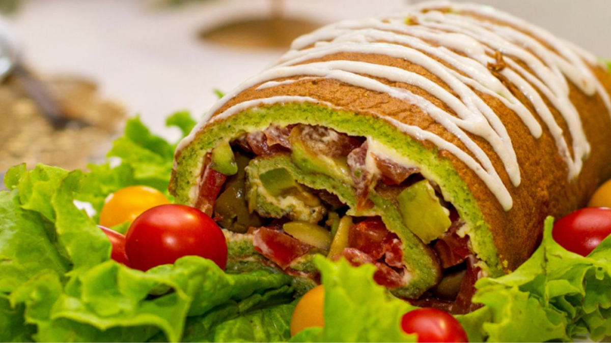 Pionono vegetariano: la receta de pocos pasos para disfrutar en Navidad