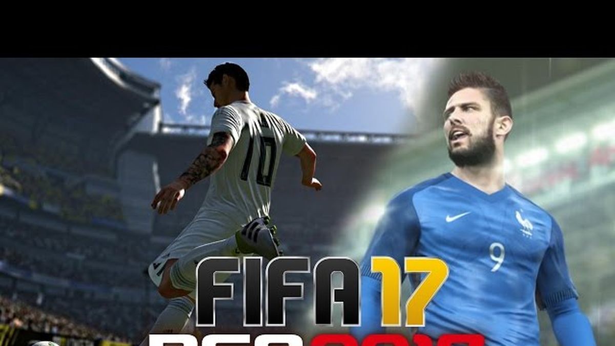 FIFA 17 vs. PES 2017