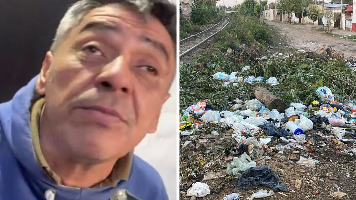 Tito vive en el barrio 12 de Octubre, está en silla de ruedas y padece ...