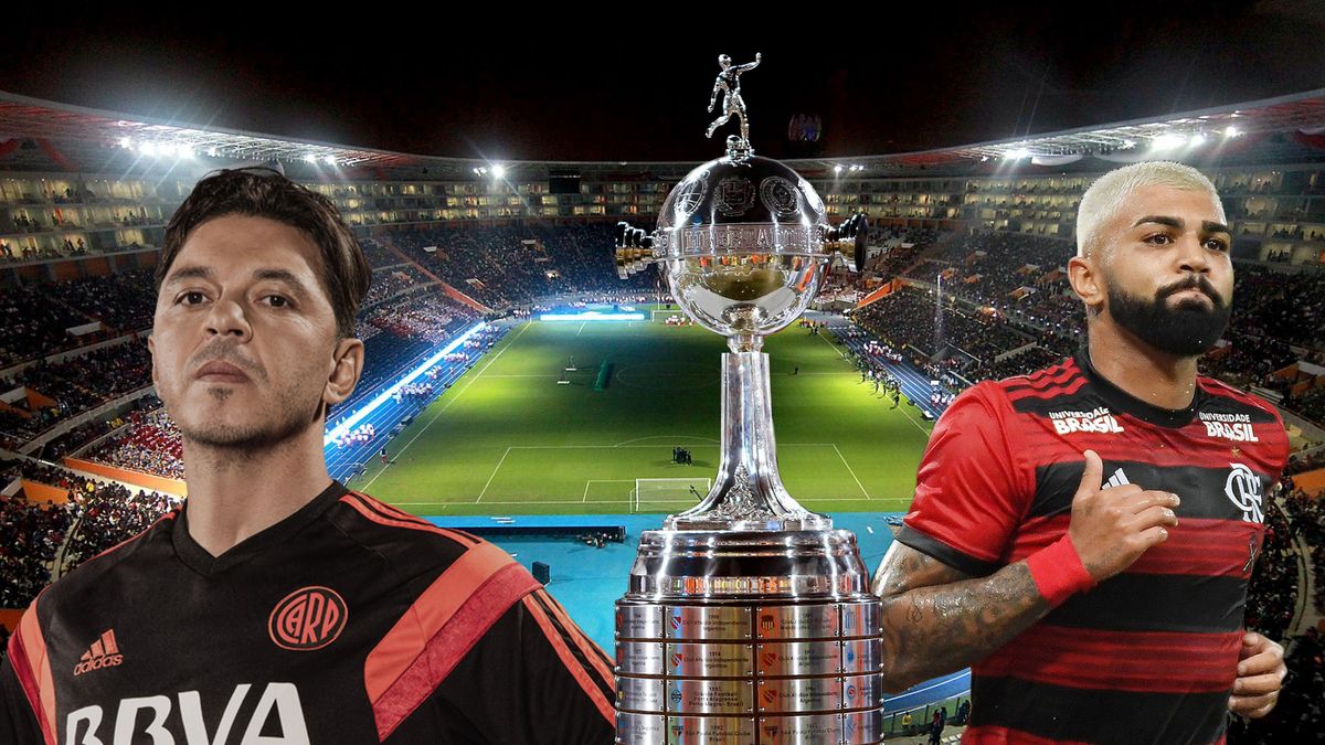 River y Flamengo se disputan la Copa Libertadores en Lima