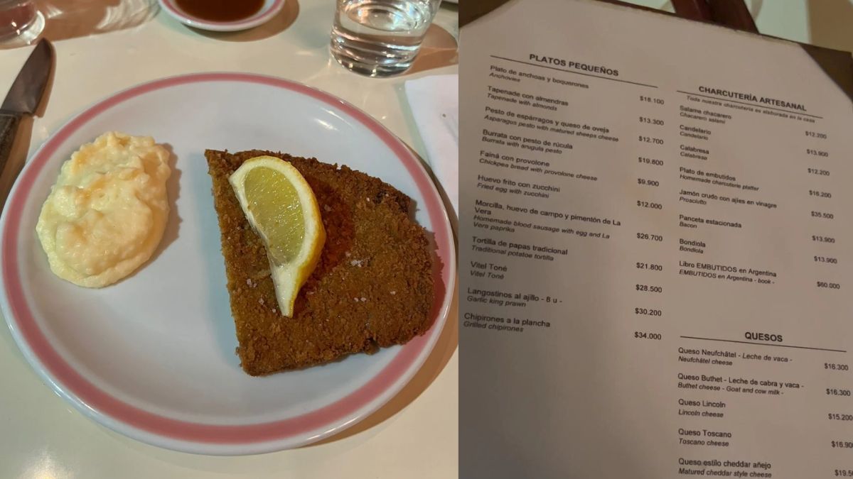 Fue a El Preferido de Palermo y pidió la famosa milanesa: cuánto la pagó