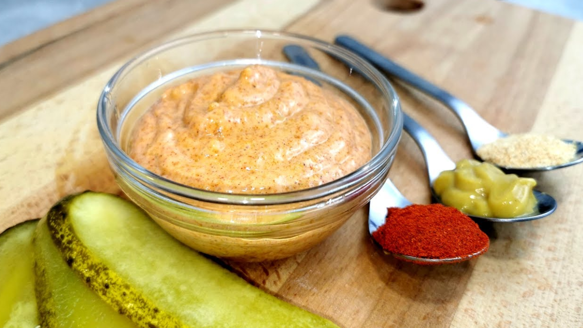 Cómo hacer la salsa Big Mac casera en minutos y con pocos ingredientes